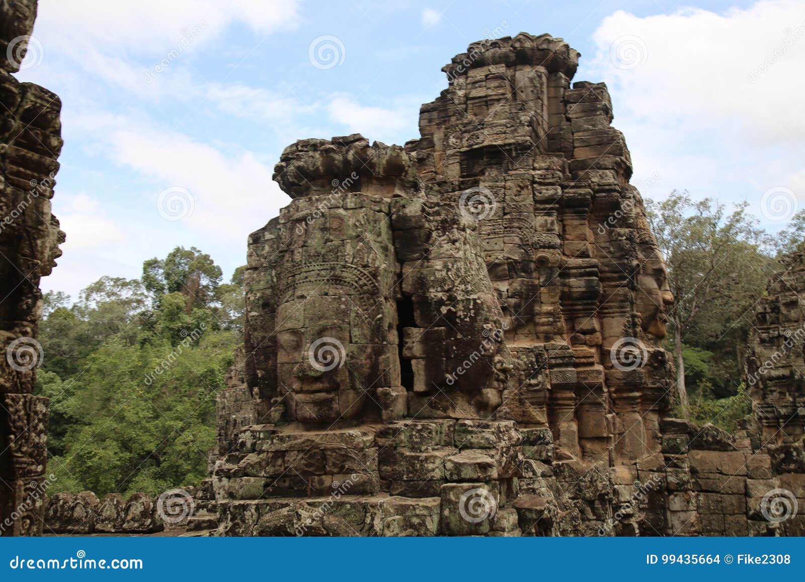Angkor Ruins stock photo. Image of world, unesco, heritage - 99435664