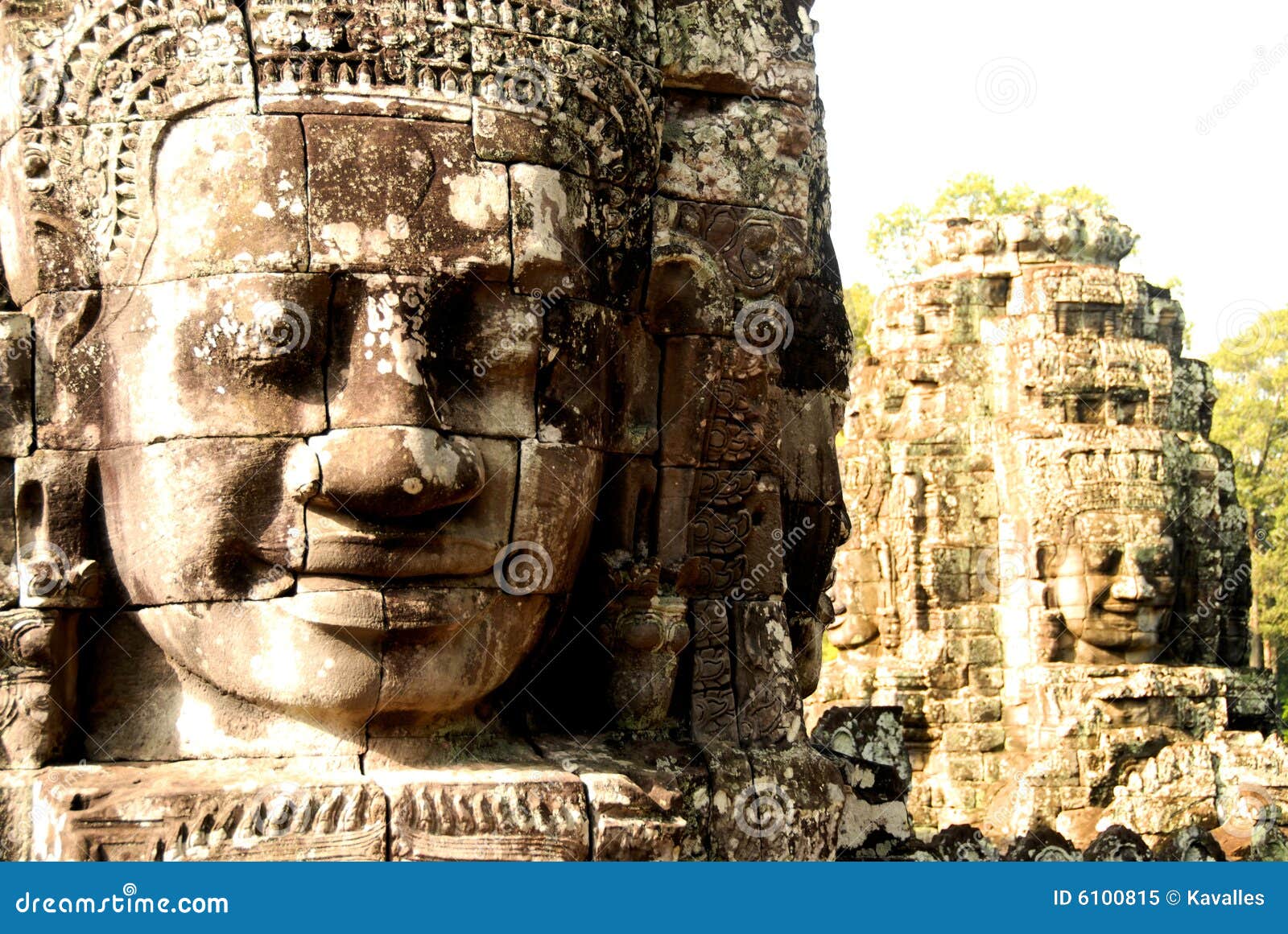 Angkor S Ancient Gods, Cambodia Stock Image - Image of close, hindu ...