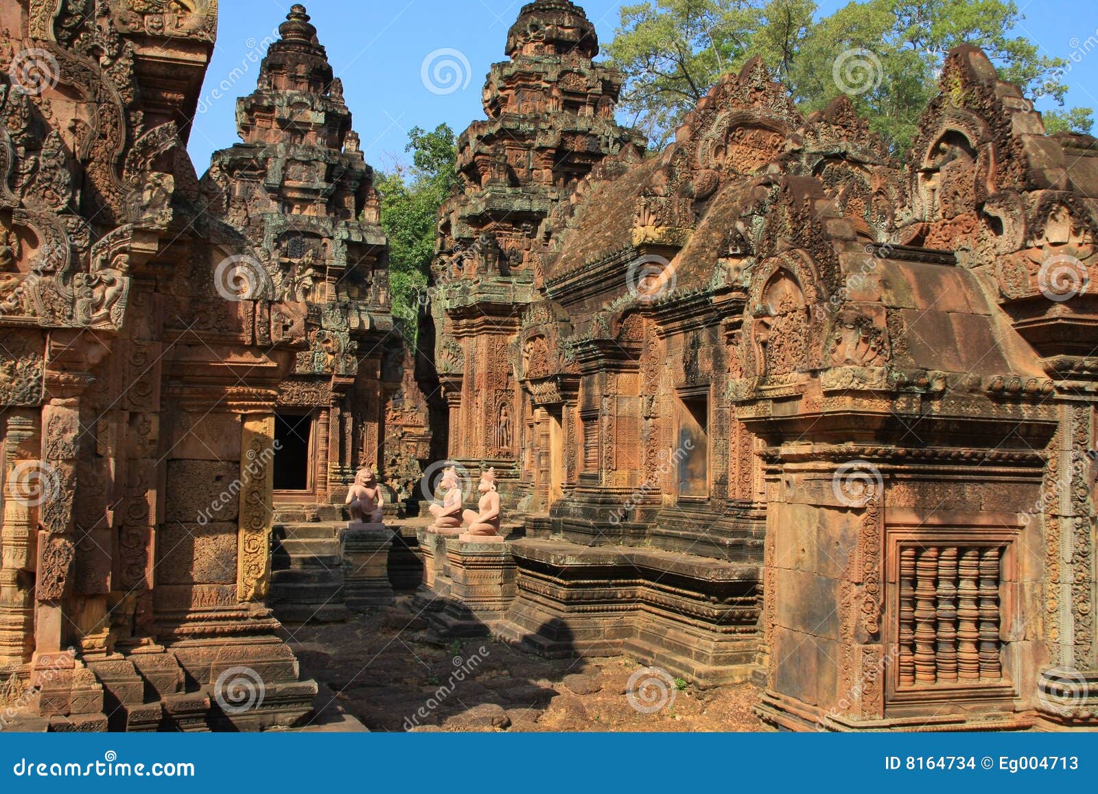 Angkor Wat Temple Ancient Khmer Empire Stock Photography ...