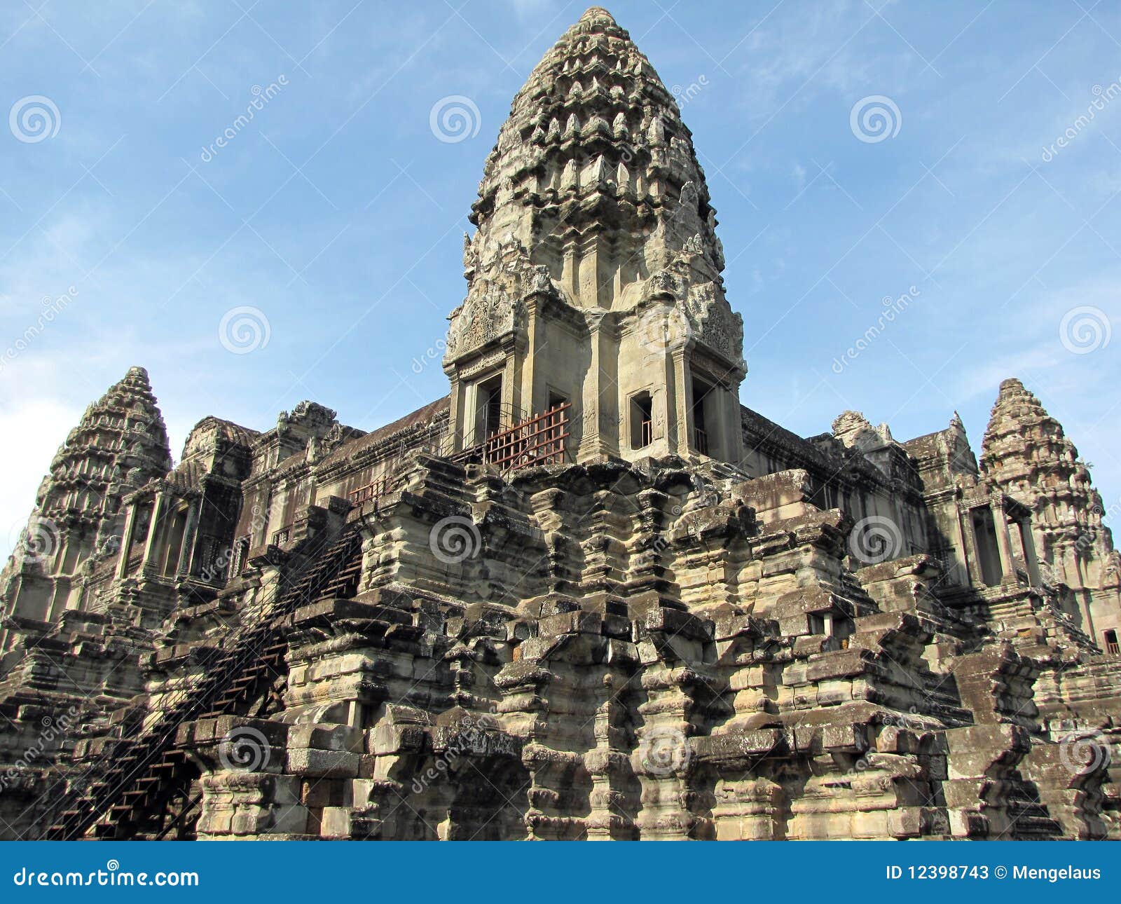 Angkor Wat stock image. Image of viii, pisnulok, building - 12398743