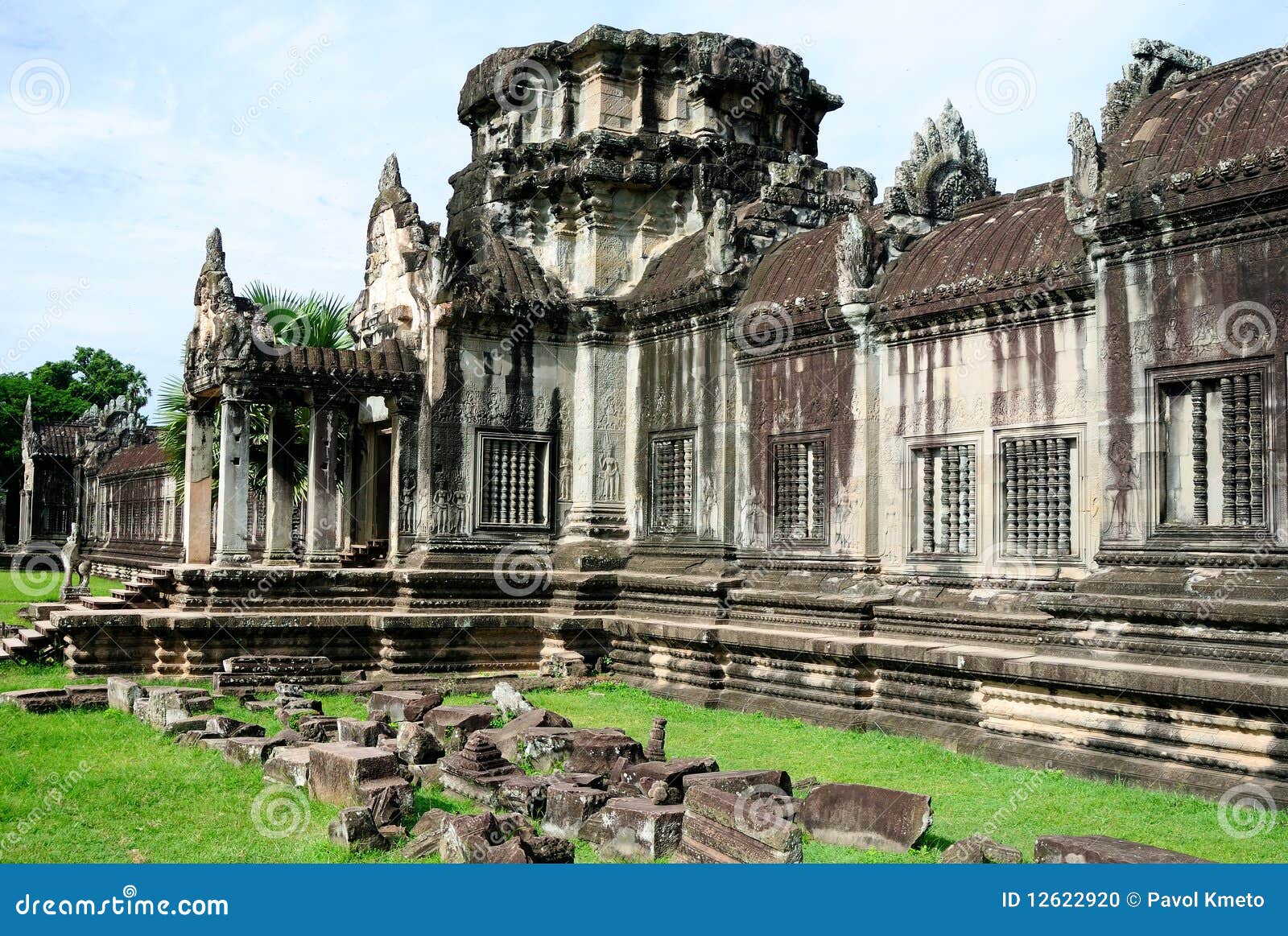 Angkor Wat stock photo. Image of structure, site, thailand - 12622920