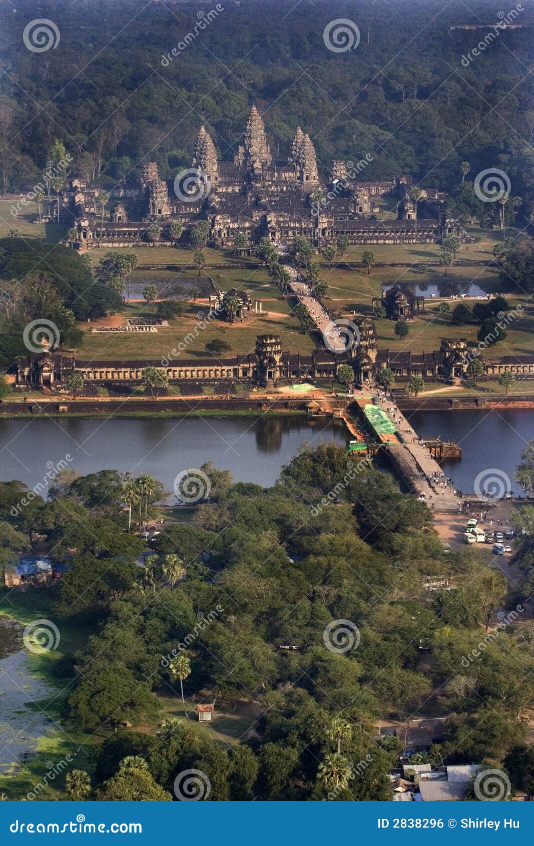 Angkor Wat Aerial stock photo. Image of bird, aerial, passion - 2838296