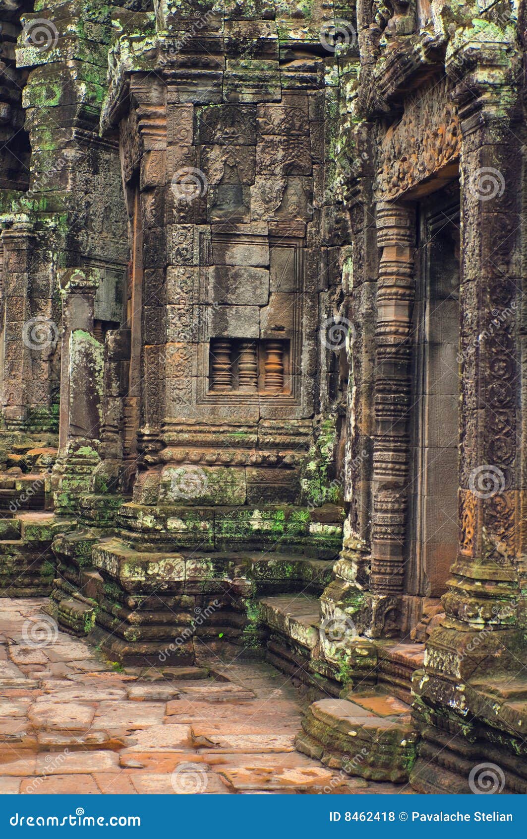 Angkor Wat (Bayon Temple) stock photo. Image of peace - 8462418