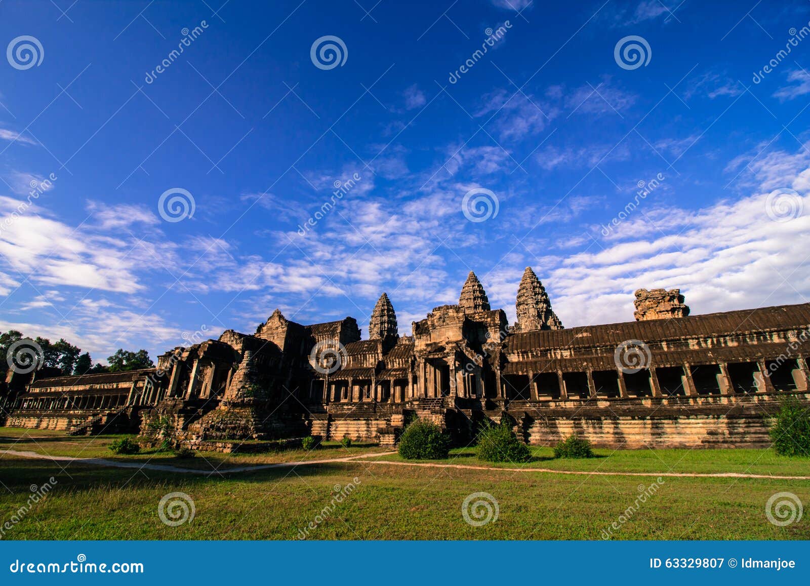 Angkor Wat stock image. Image of building, heritage, ancient - 63329807