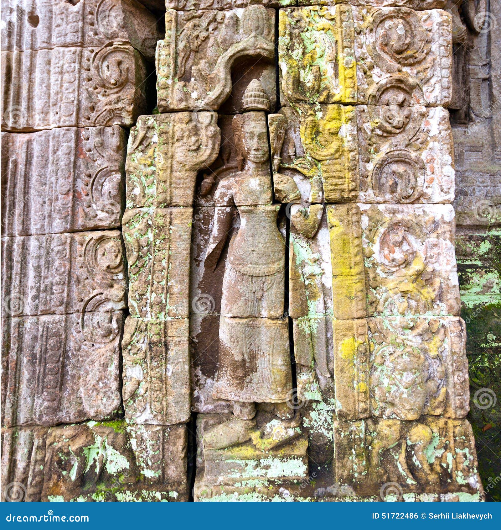 Angkor Wat, Cambodia stock photo. Image of ancient, apsara - 51722486