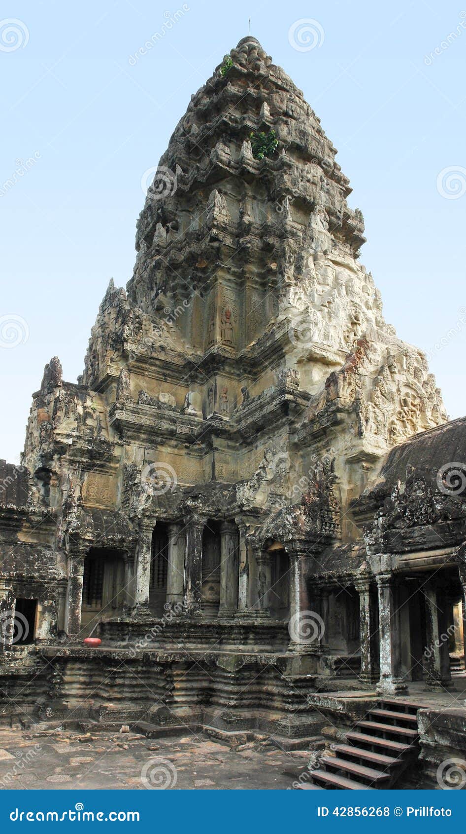Angkor Wat detail stock photo. Image of figure, relief - 42856268