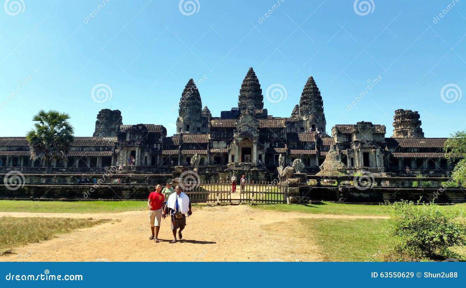 Angkor Wat, Kambodja redactionele stock afbeelding. Afbeelding ...