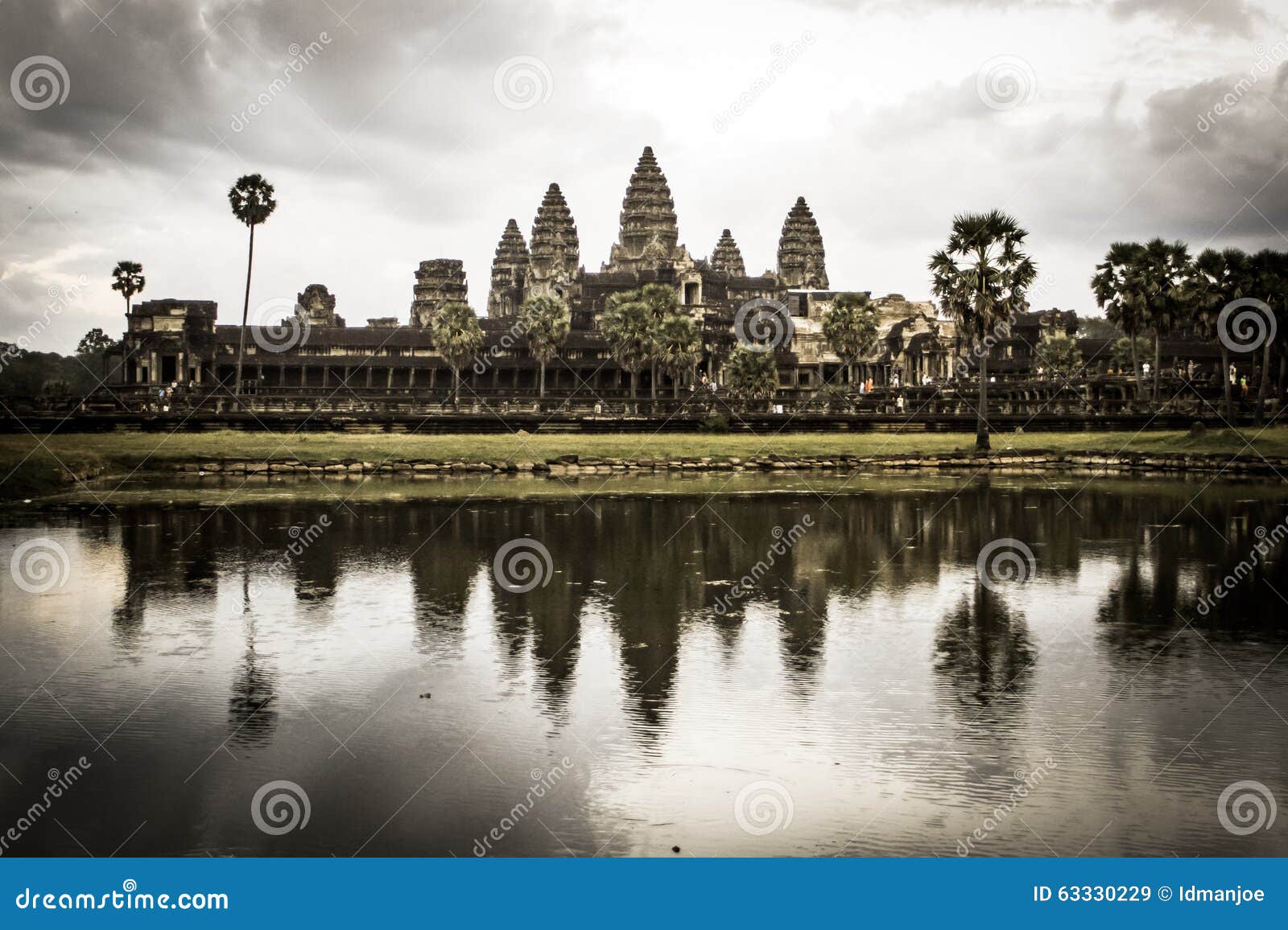 Angkor Wat stock image. Image of decay, ruin, architecture - 63330229