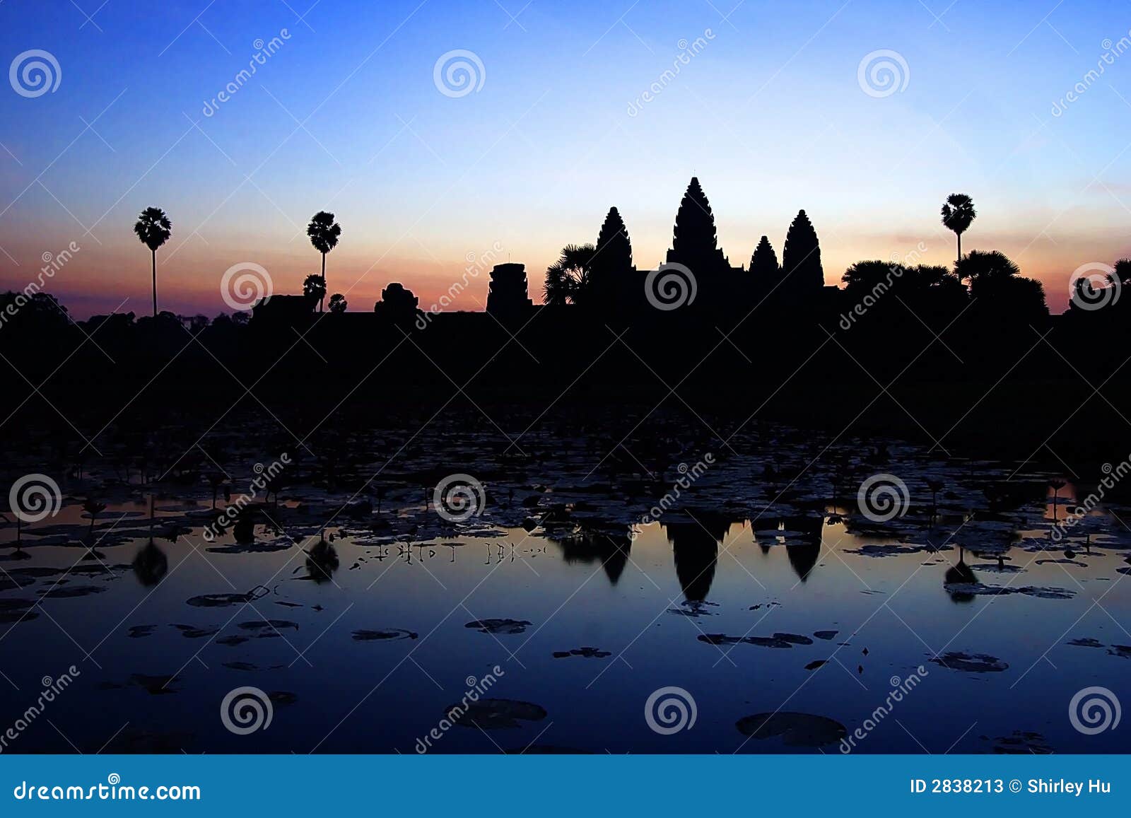 Angkor Wat Sunrise stock image. Image of city, rainforest - 2838213