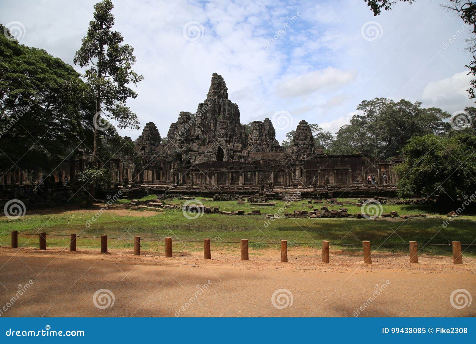 Angkor Ruins stock image. Image of heritage, landmark - 99438085