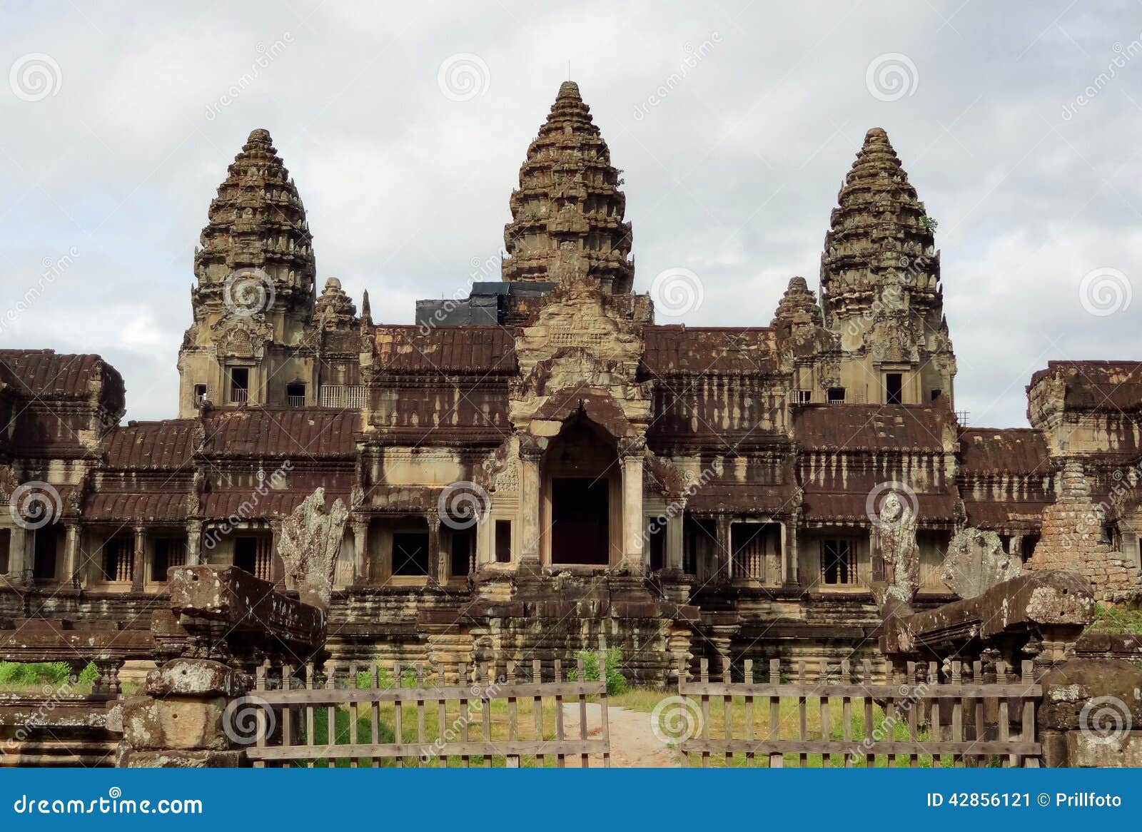 Angkor Wat stock image. Image of sculpture, history, rock - 42856121