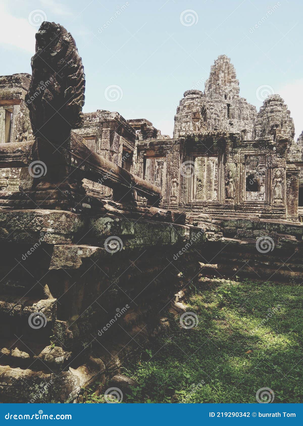 Angkor World heritage site stock photo. Image of heritage - 219290342