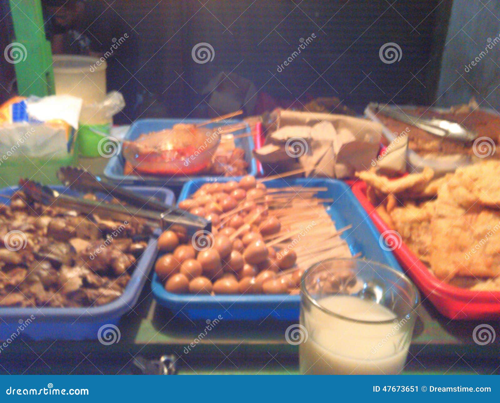 The angkringan stock image. Image of indonesian, snack - 47673651