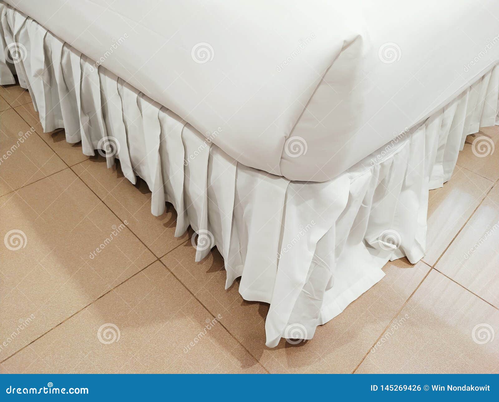 Angle of the bed stock photo. Image of design, soft - 145269426