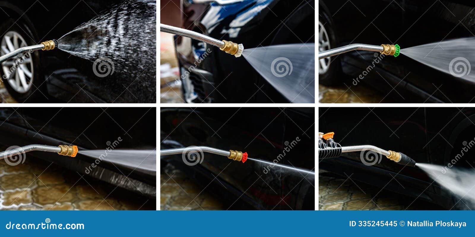 Angle Car Washing Machine Nozzle for Car High Pressure Washer. 5 Washer ...