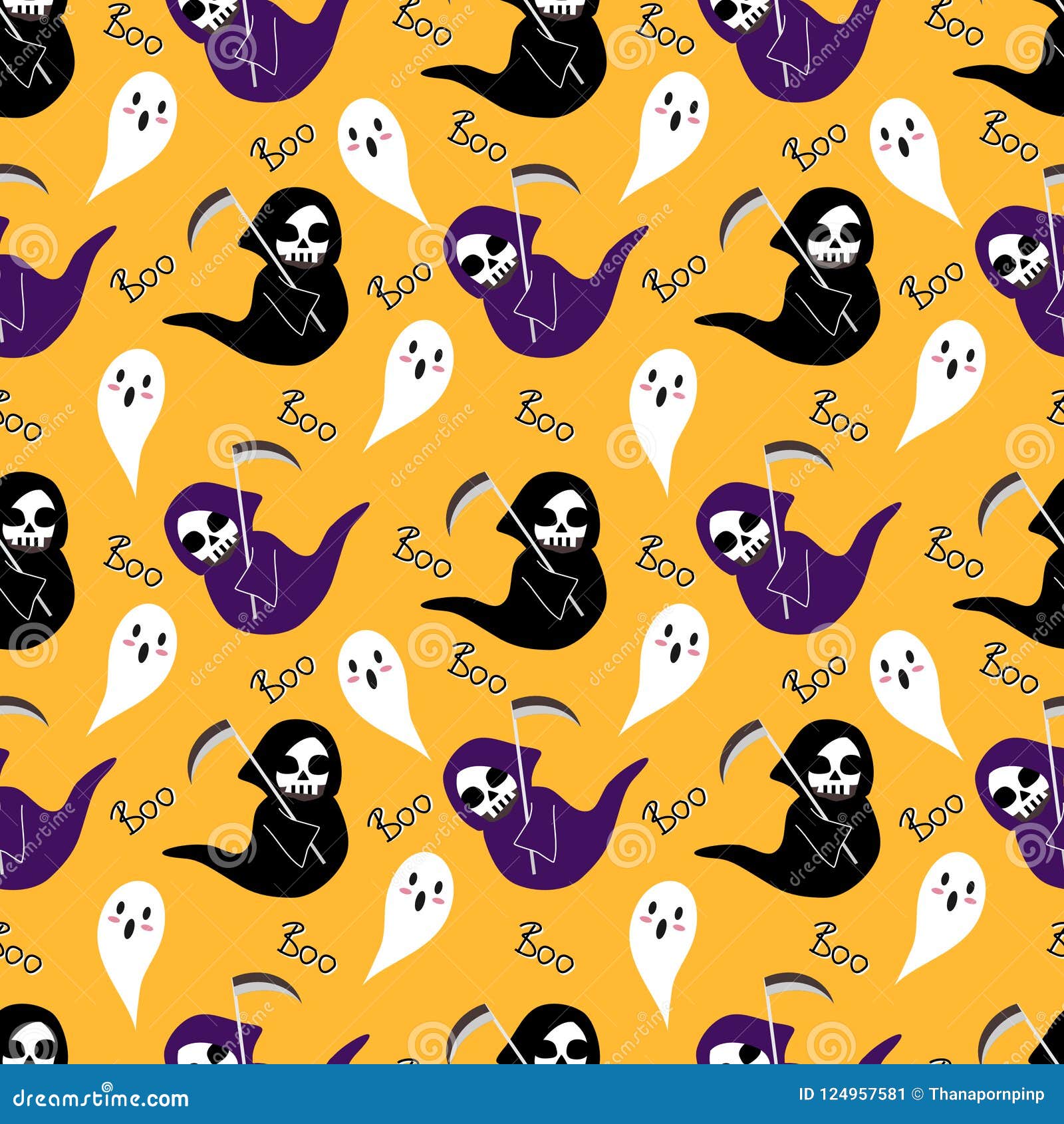 Angle of Death Seamless Pattern Stock Vector - Illustration of ...