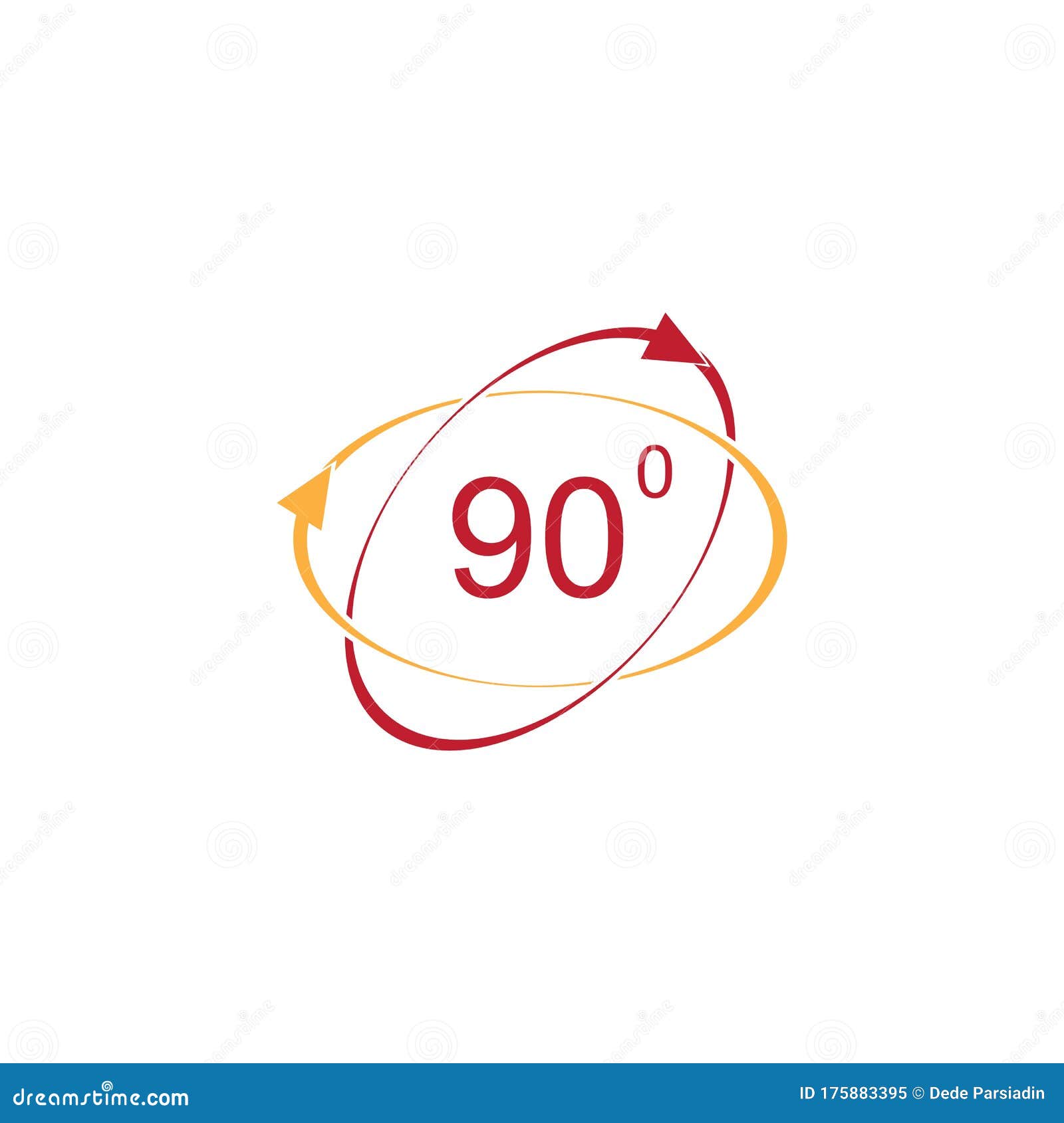Angle 90 Degrees Sign Icon. Geometry Math Symbol. Right Angle. Classic ...