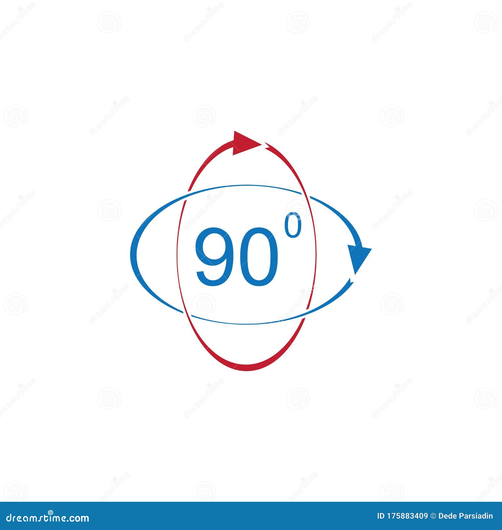 Angle 90 Degrees Sign Icon. Geometry Math Symbol. Right Angle. Classic ...