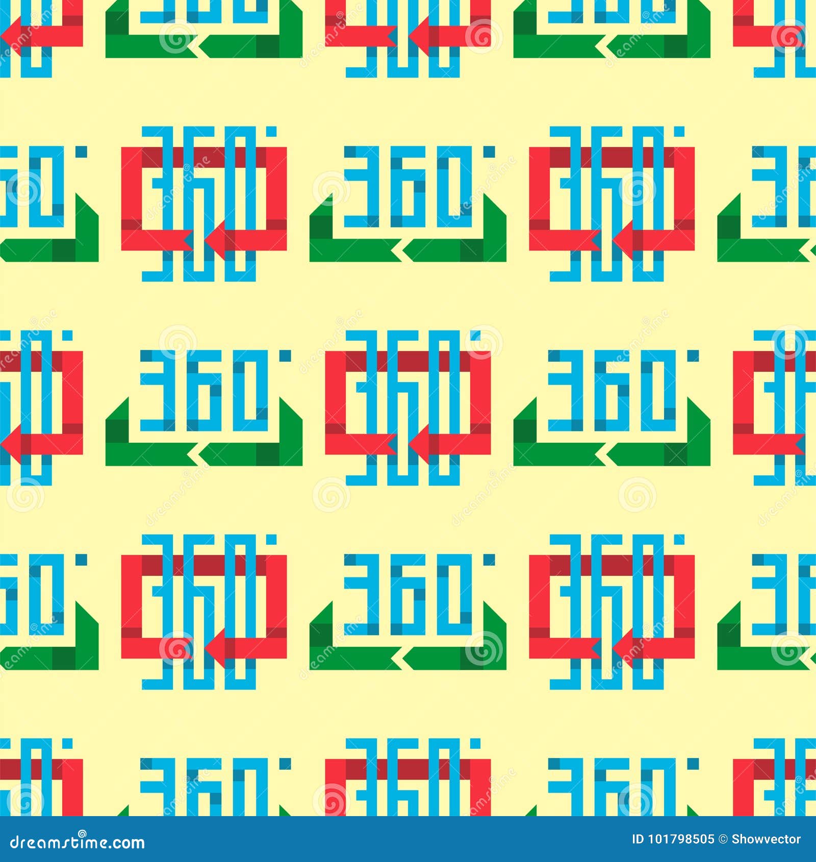 Angle 360 Degrees Web Shape Mark Vector Illustration Geometry Math ...