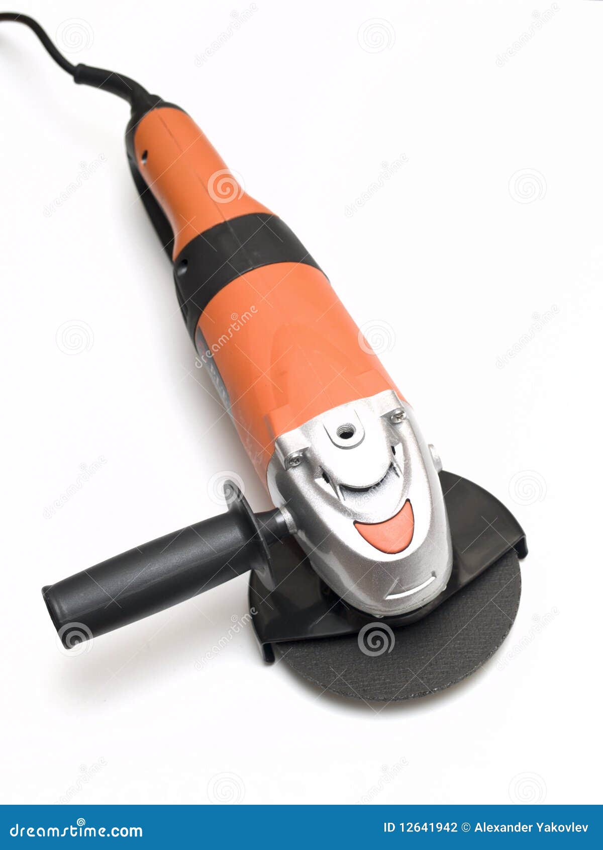 Angle grinder stock photo. Image of employment, manual - 12641942