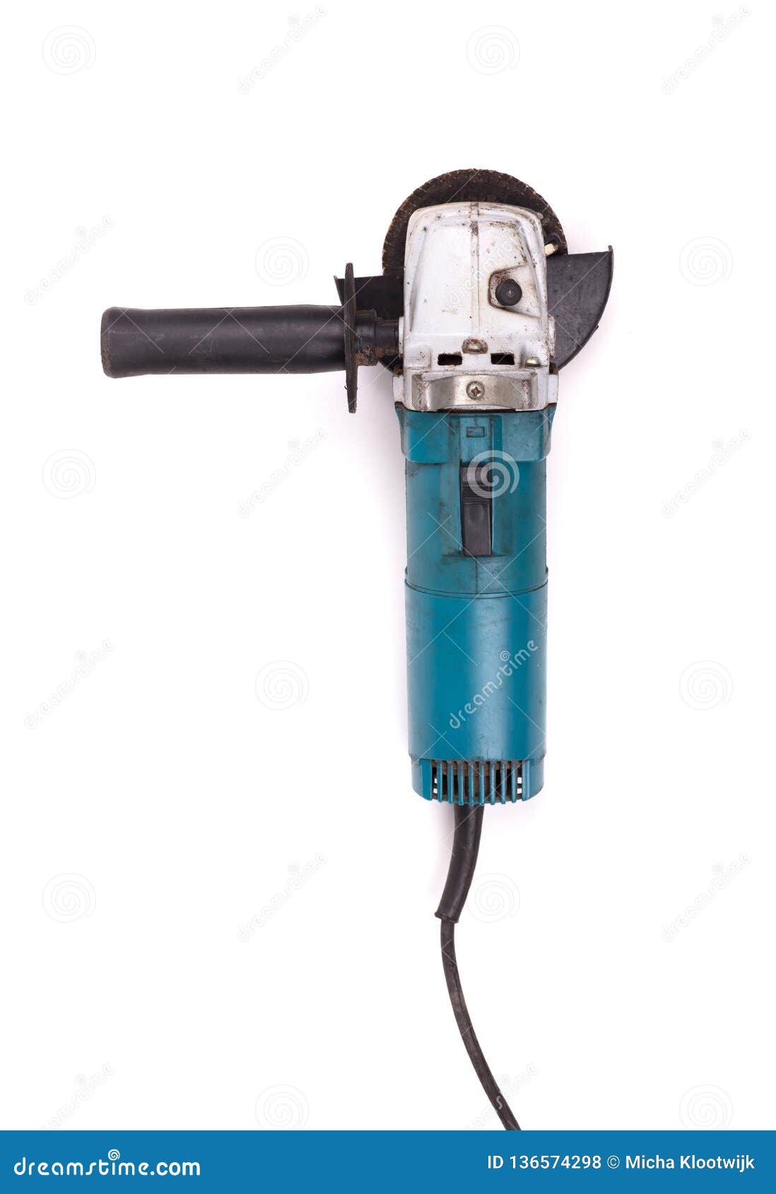 Angle grinder isolated stock photo. Image of cutter - 136574298
