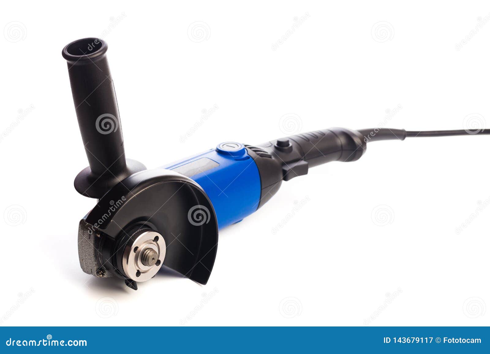 Angle Grinder Isolated on a White Background Stock Image - Image of ...