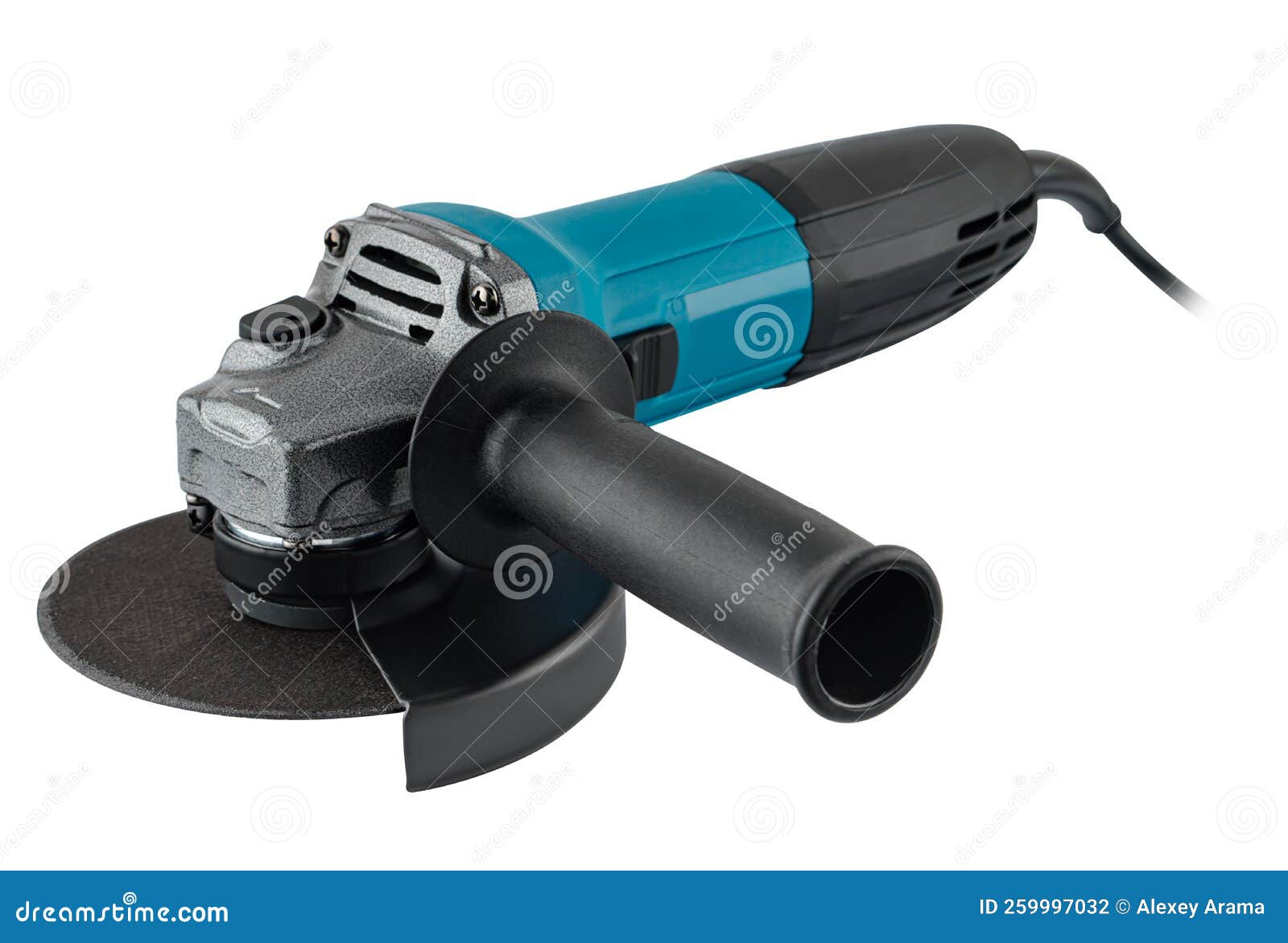 Angle Grinder, Power Tool, on a White Background in Isolation Stock ...