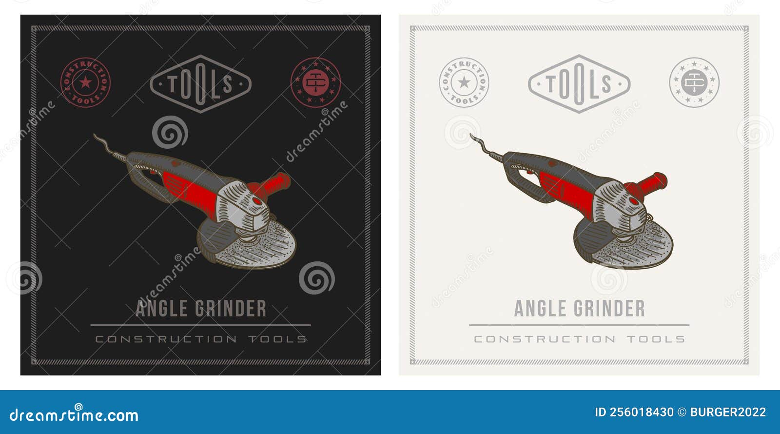 Angle Grinder Vector Logo Illustration Stock Vector - Illustration of ...