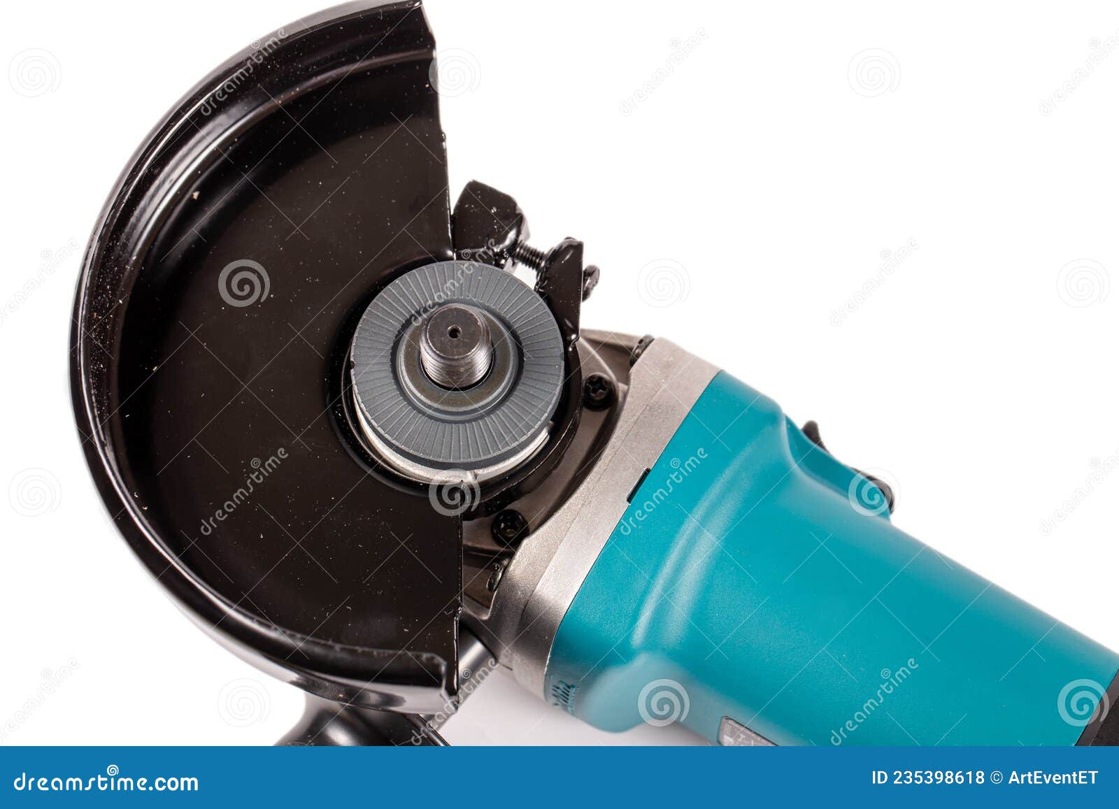 Angle Grinder on White Background Stock Photo - Image of iron, metal ...