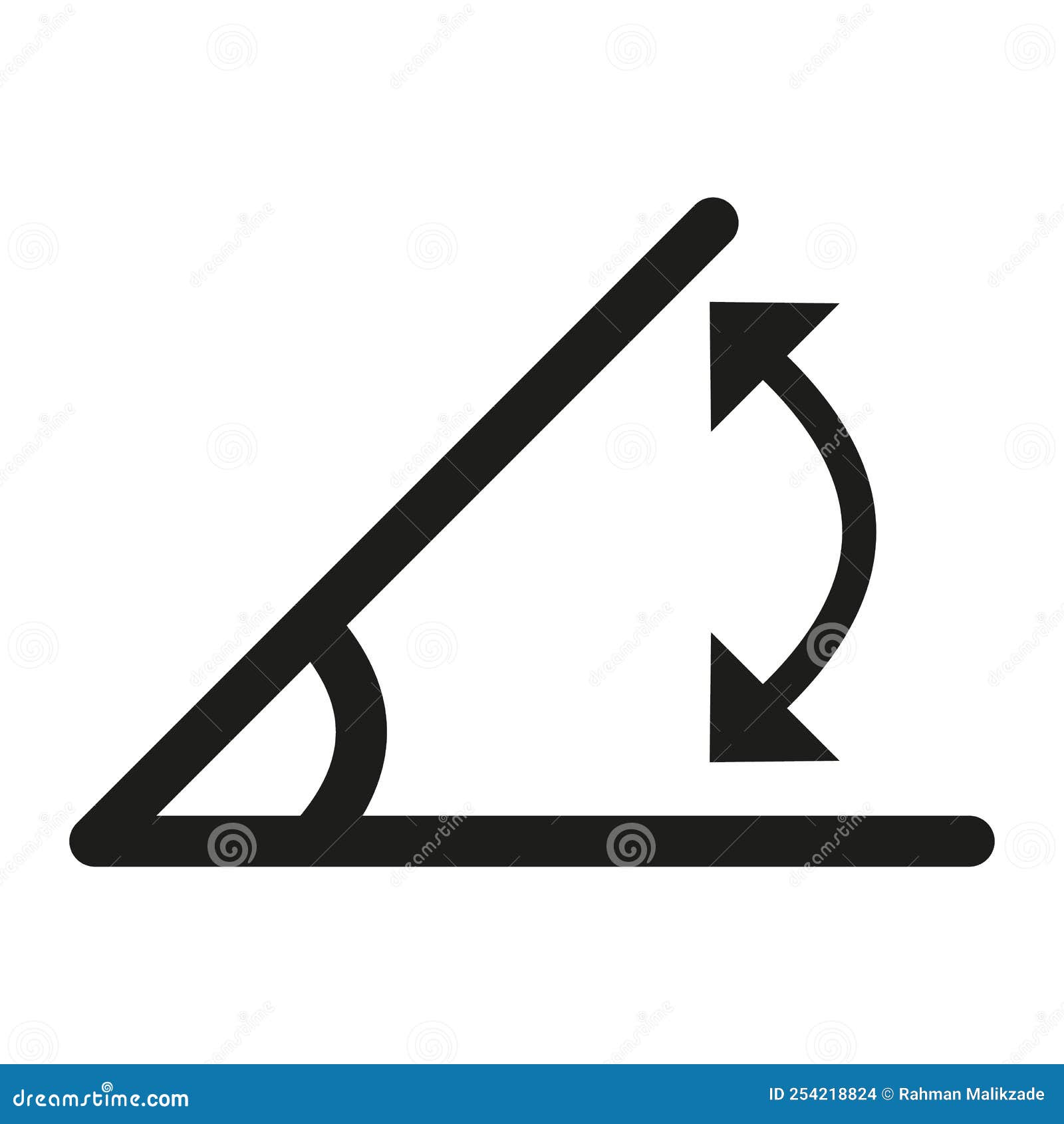 Angle Icon. Different Angle Vector Illustration Stock Vector ...