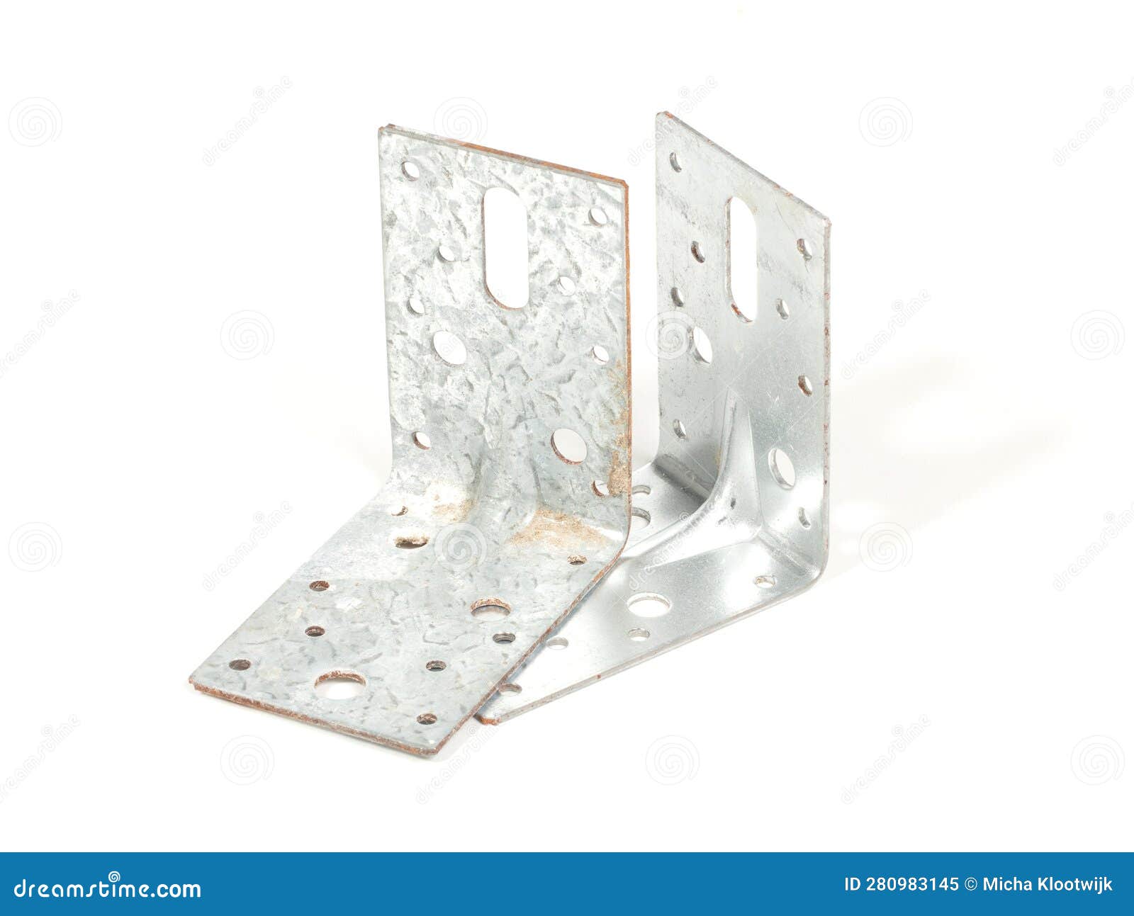 Angle Metal Profiles, Isolated on White Stock Image - Image of isolated ...