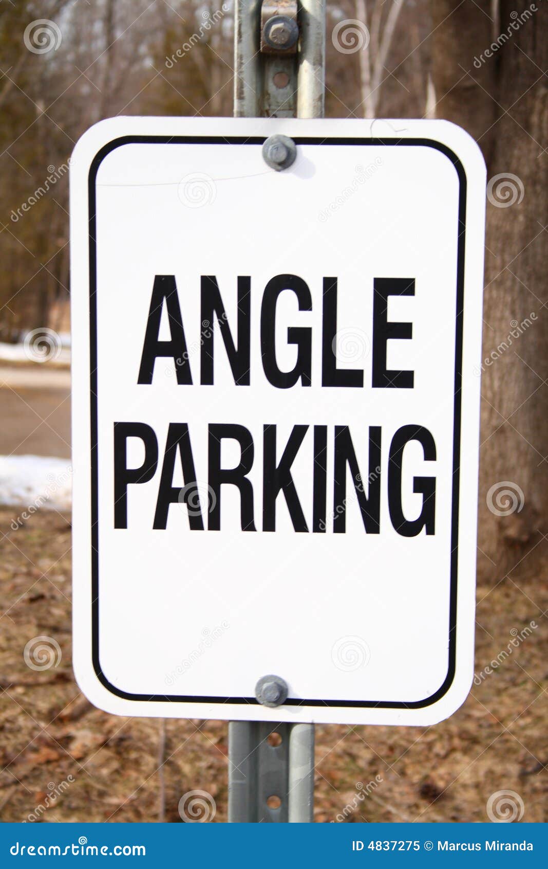 Angle Parking Picture. Image: 4837275
