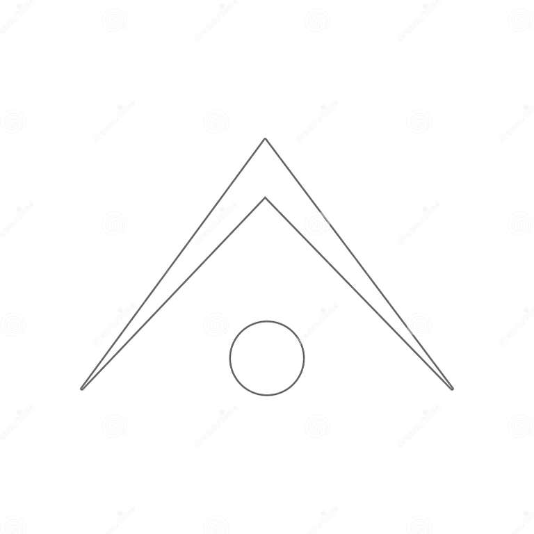 Angle Point Marcato Sign Icon. Element of Web for Mobile Concept and ...