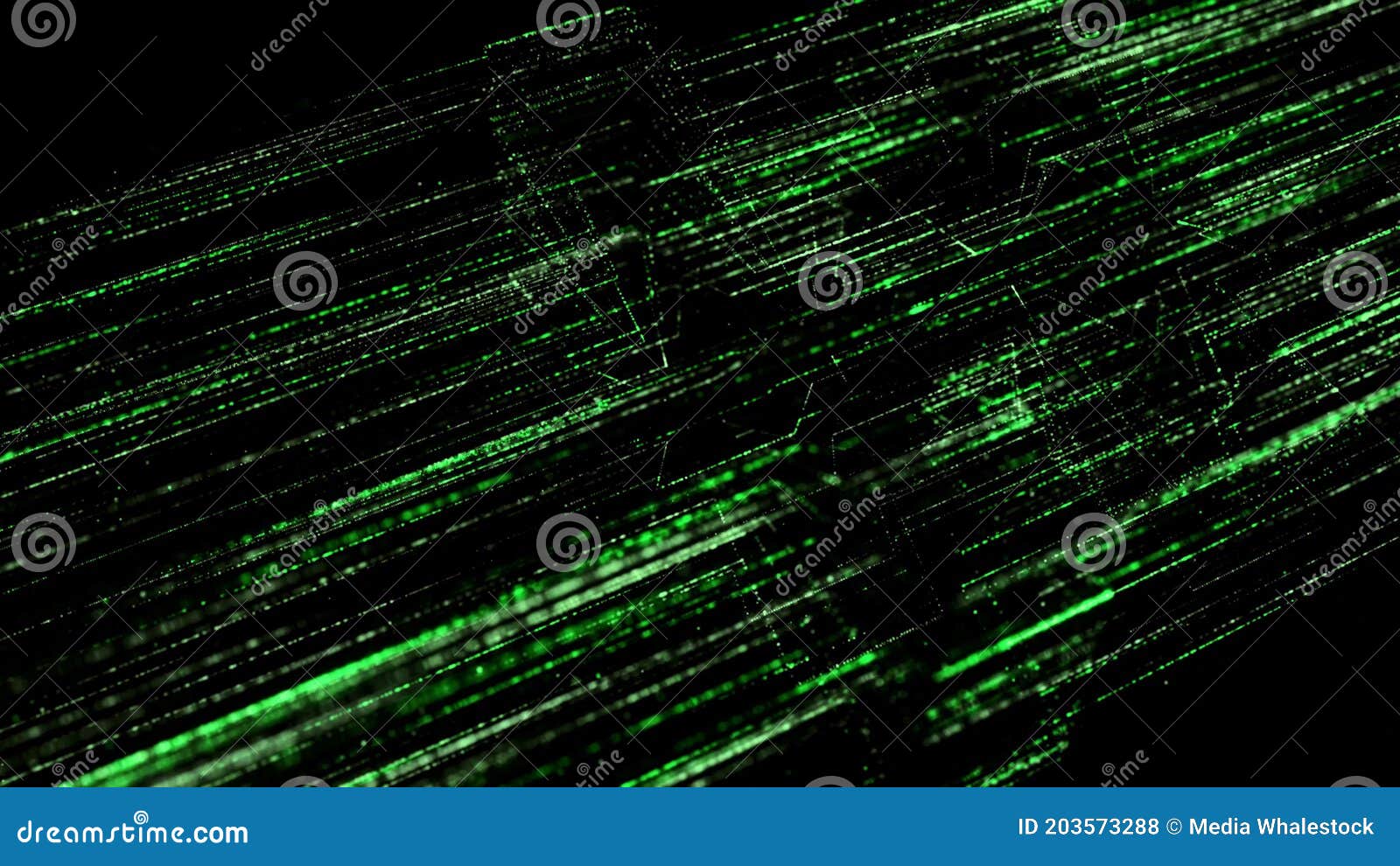 Angle of Shining Lines. Animation. Two Streams of Shining Lines Collide ...