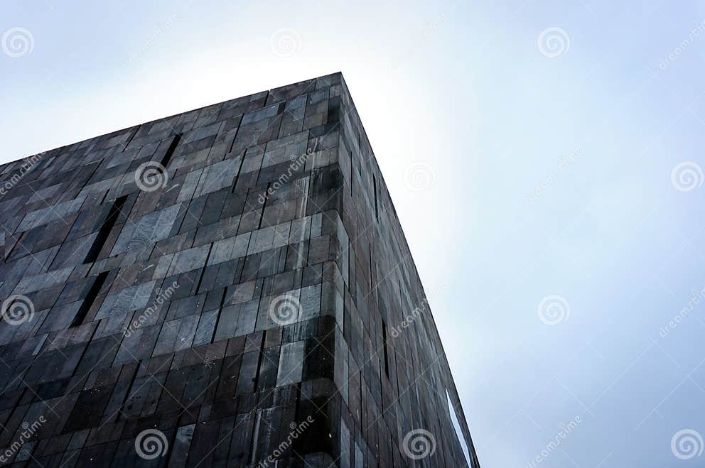 Angle shot of a building stock photo. Image of abstract - 24135286