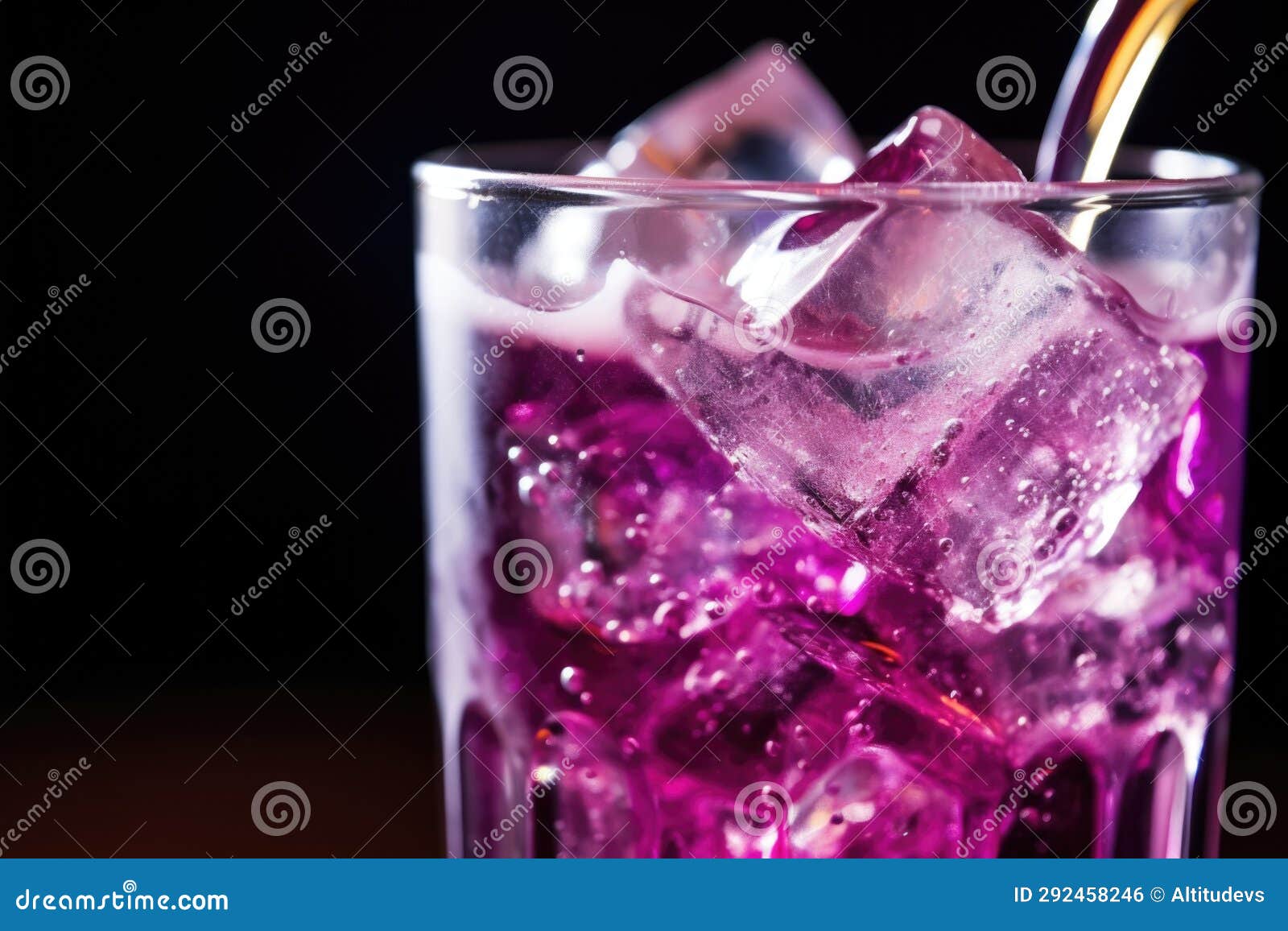 An Angle Shot of Grape Soda Can with Pull-tab Stock Photo - Image of ...