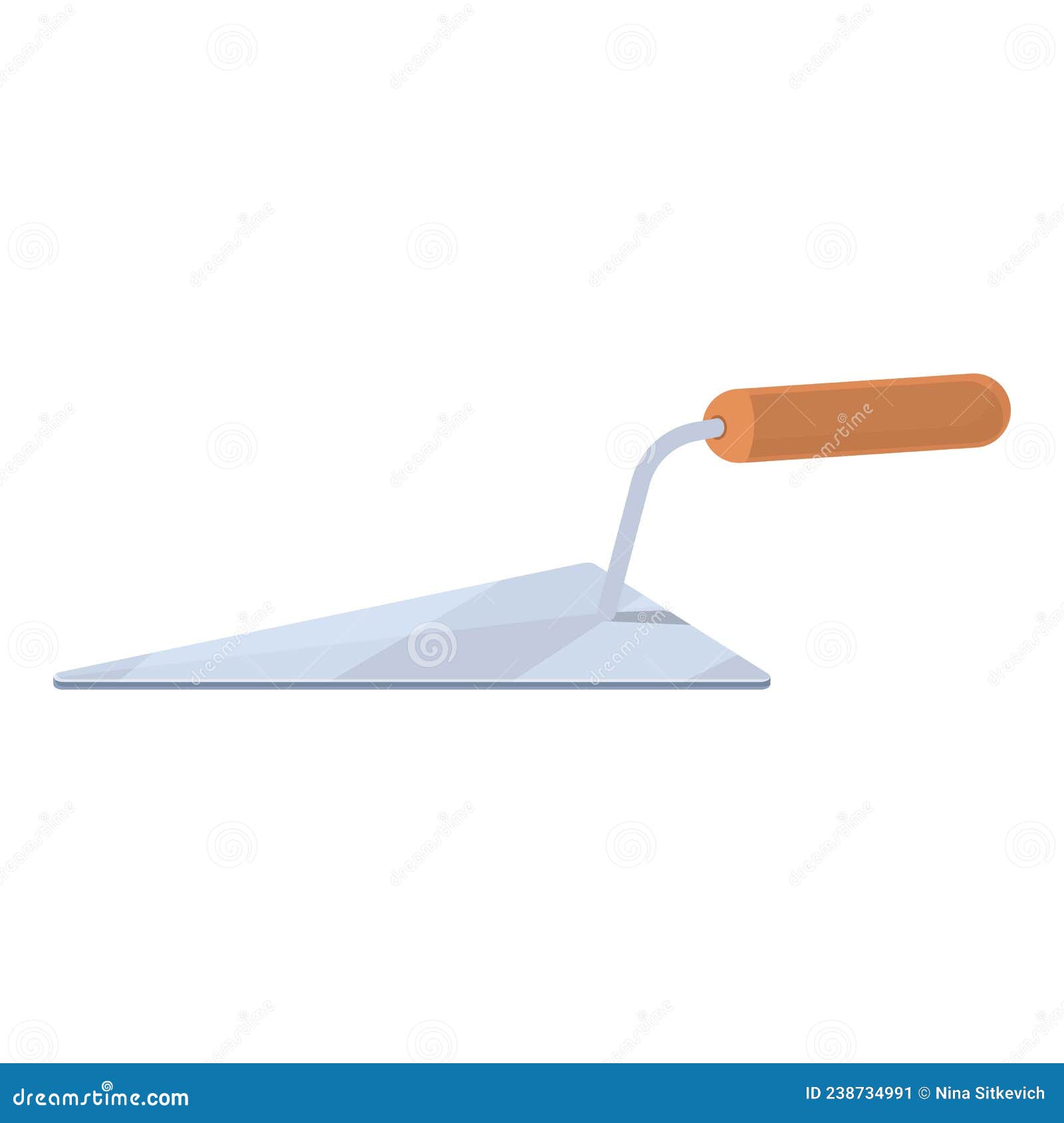 Angle Trowel Icon Cartoon Vector. Wall Cement Stock Vector ... Angle Trowel Icon Cartoon Vector. Wall Cement Stock Vector ...