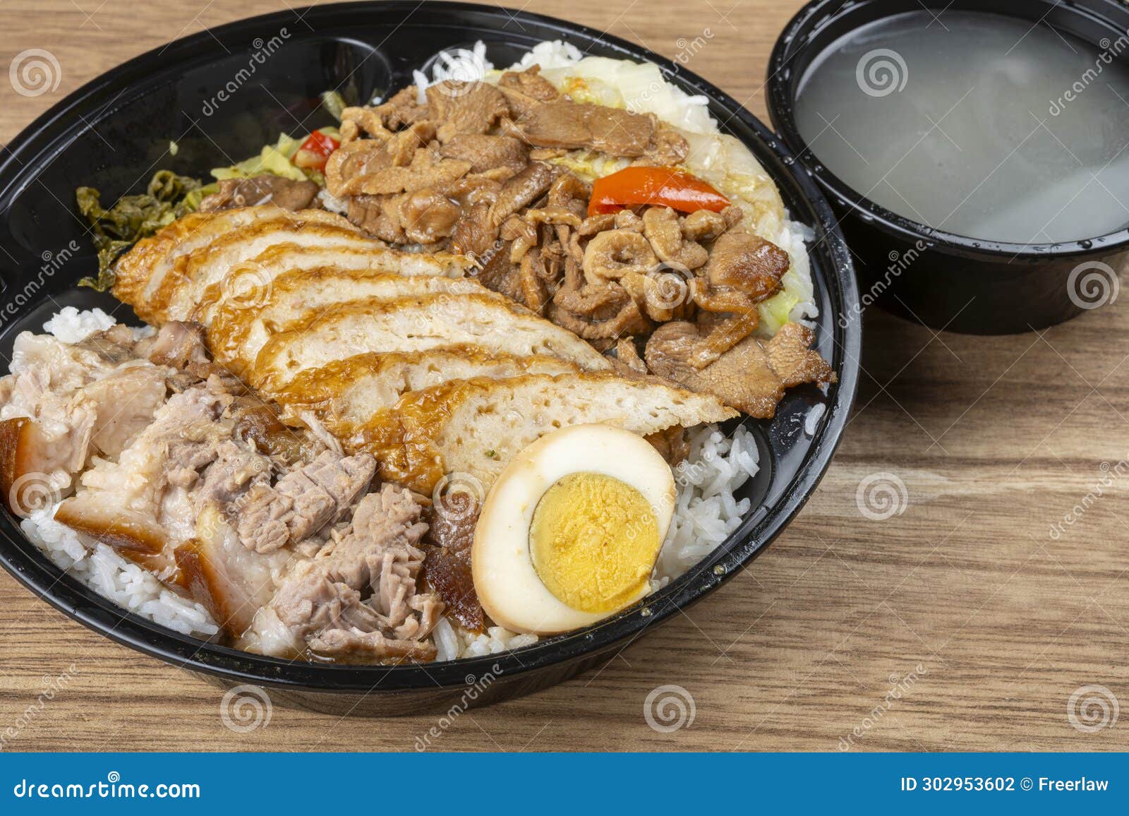 Longjiang Trotter Rice with Pork and Sausage and Pickled Cabbage and ...