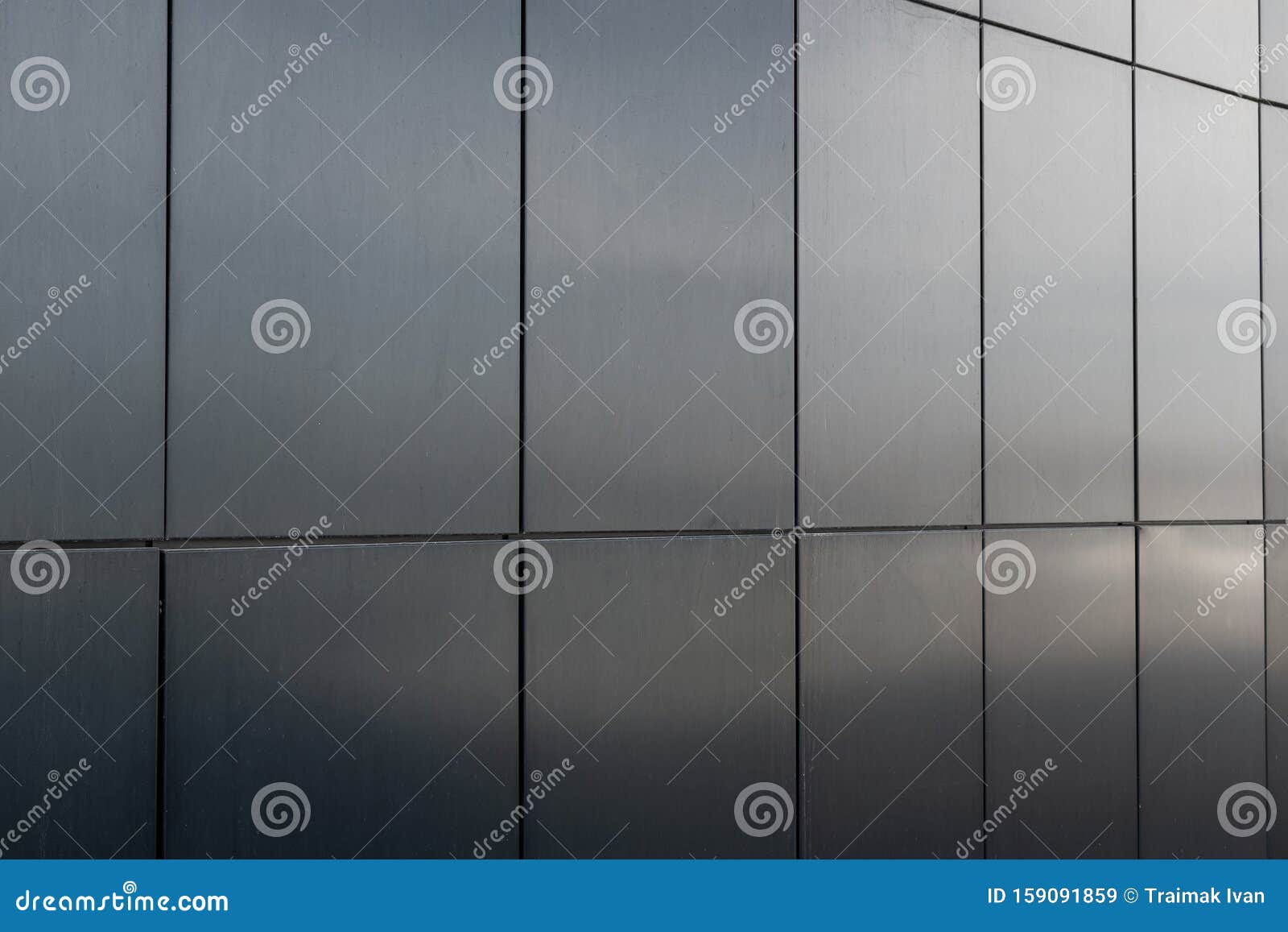 Angle View of Shiny Graphit Tile on Wall with Angle and Shiny Blicks ...