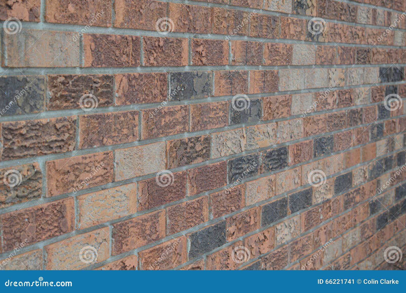 Angled Brick Wall To the Right Stock Image - Image of people, wall ...