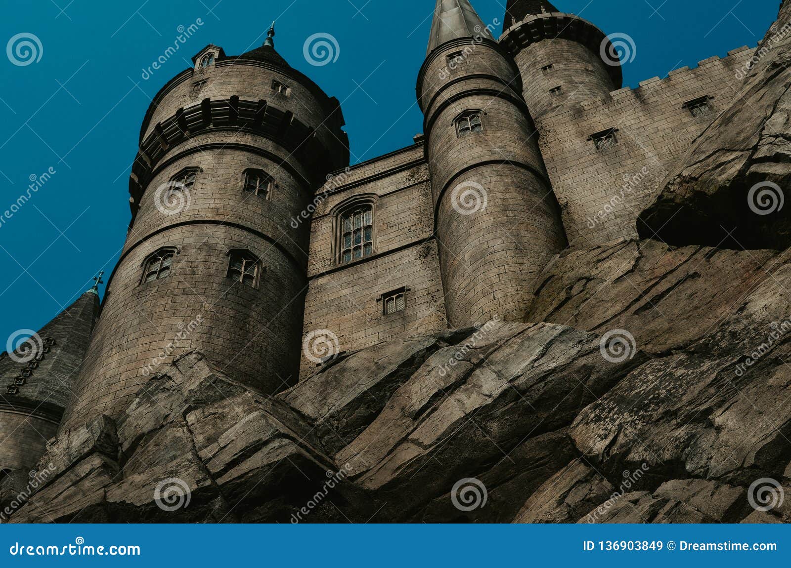 Top View Of Hogwarts Castle At Universals Islands Of Adventure 133 ...