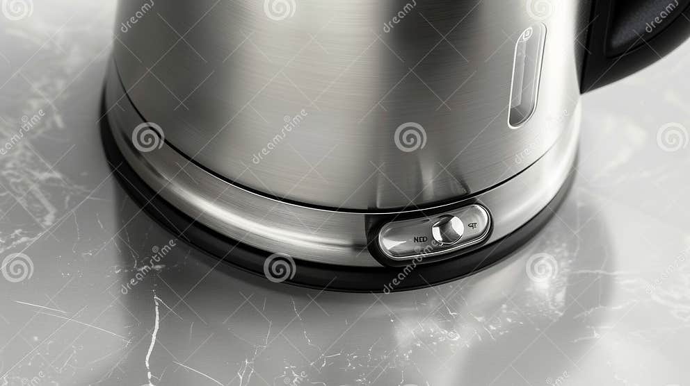 An Angled Closeup of the Heating Element at the Bottom of the Kettle ...