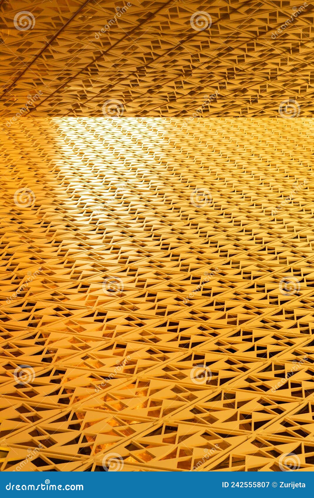 Angled Pattern on the Facade of a Modern Architecture Building Stock ...