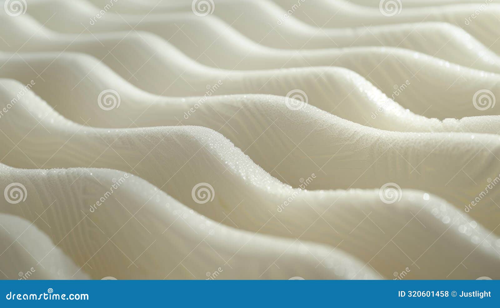 An Angled Shot Showcasing the Smooth Glossy Surface of Foam Padding ...