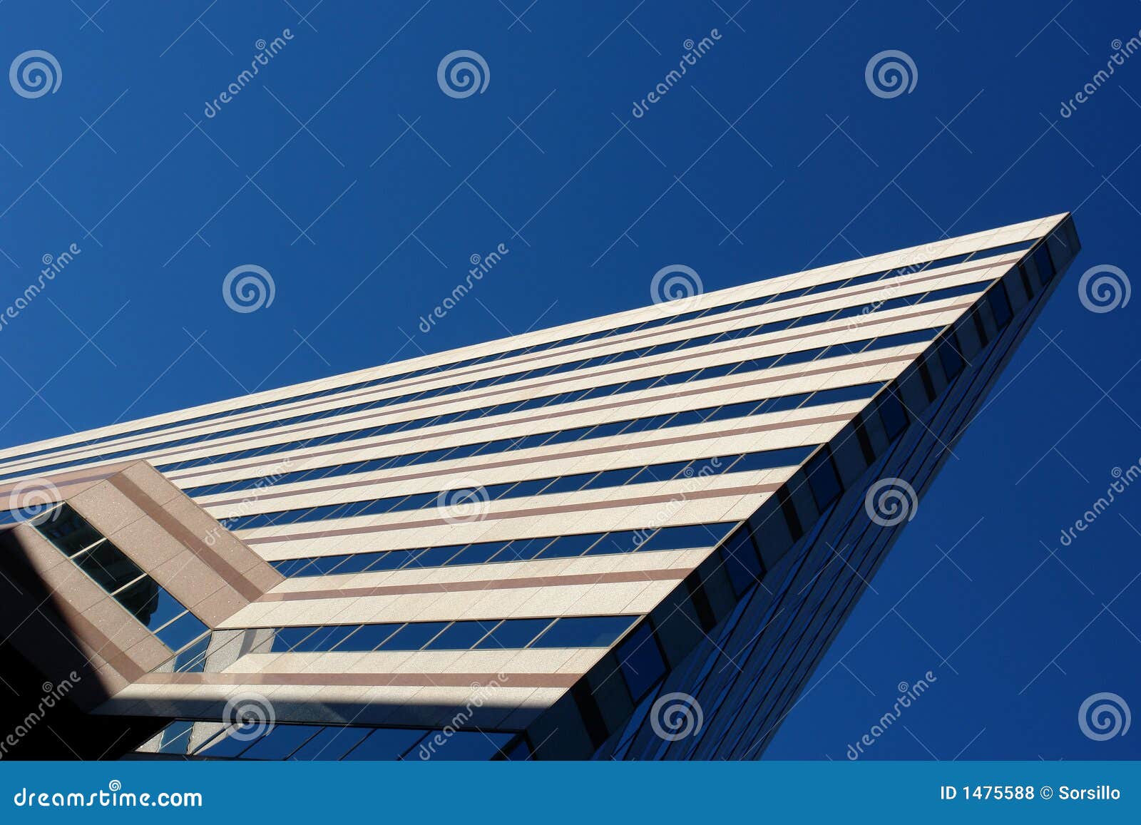Angled Sky Scraper stock photo. Image of england, building - 1475588