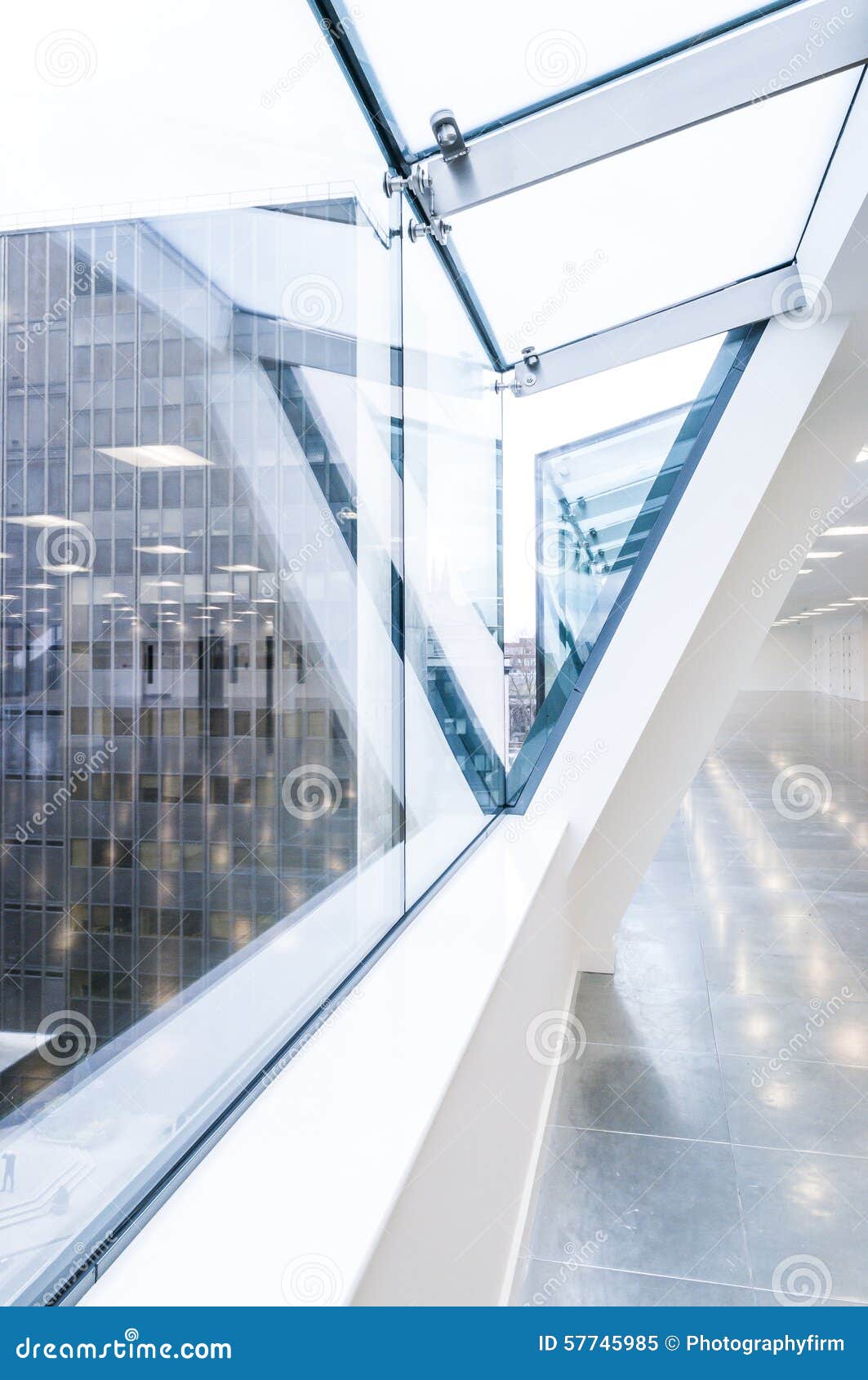 Angled windows stock image. Image of office, open, pauls - 57745985