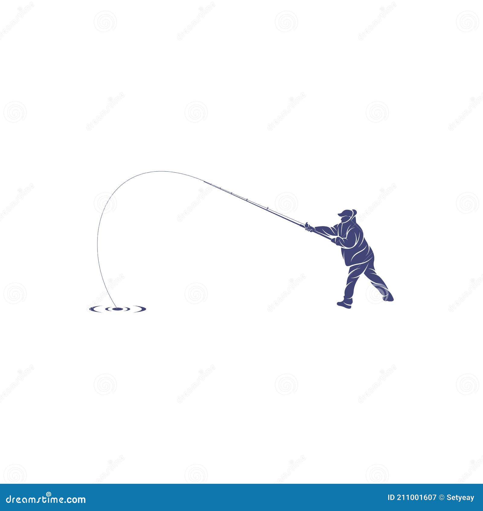 Angler Design Vector Illustration, Creative Angler Logo Design Concepts ...