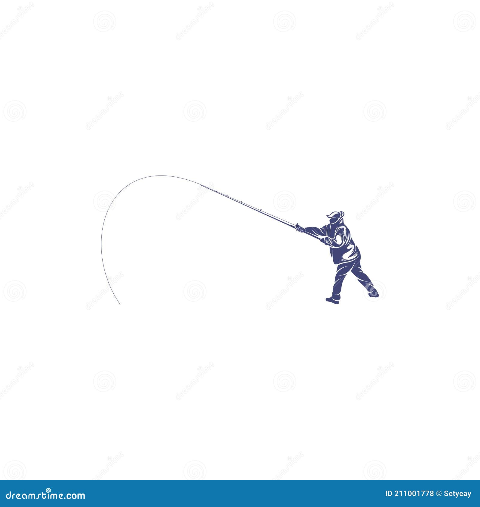 Angler Design Vector Illustration, Creative Angler Logo Design Concepts ...