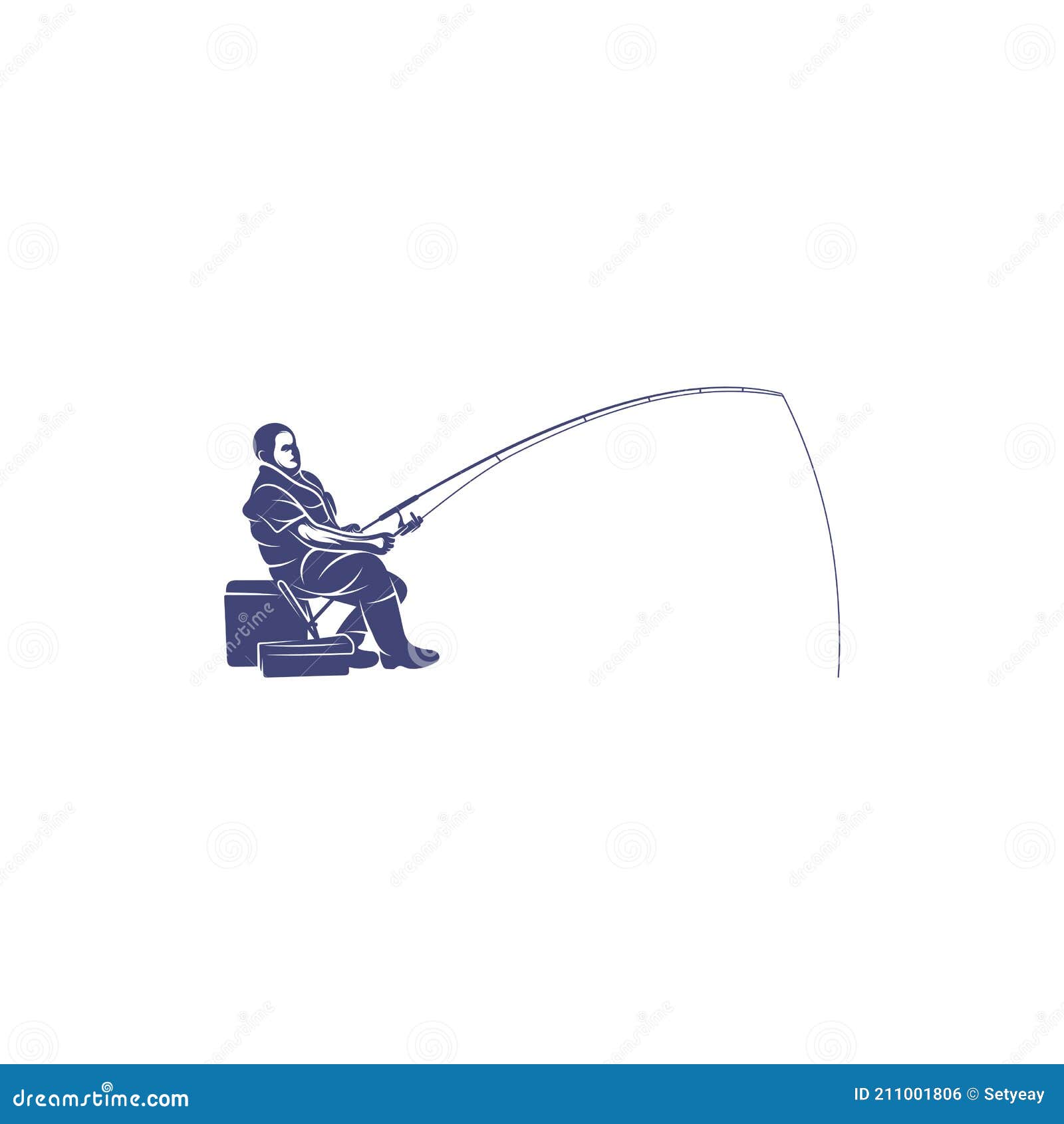 Angler Design Vector Illustration, Creative Angler Logo Design Concepts ...