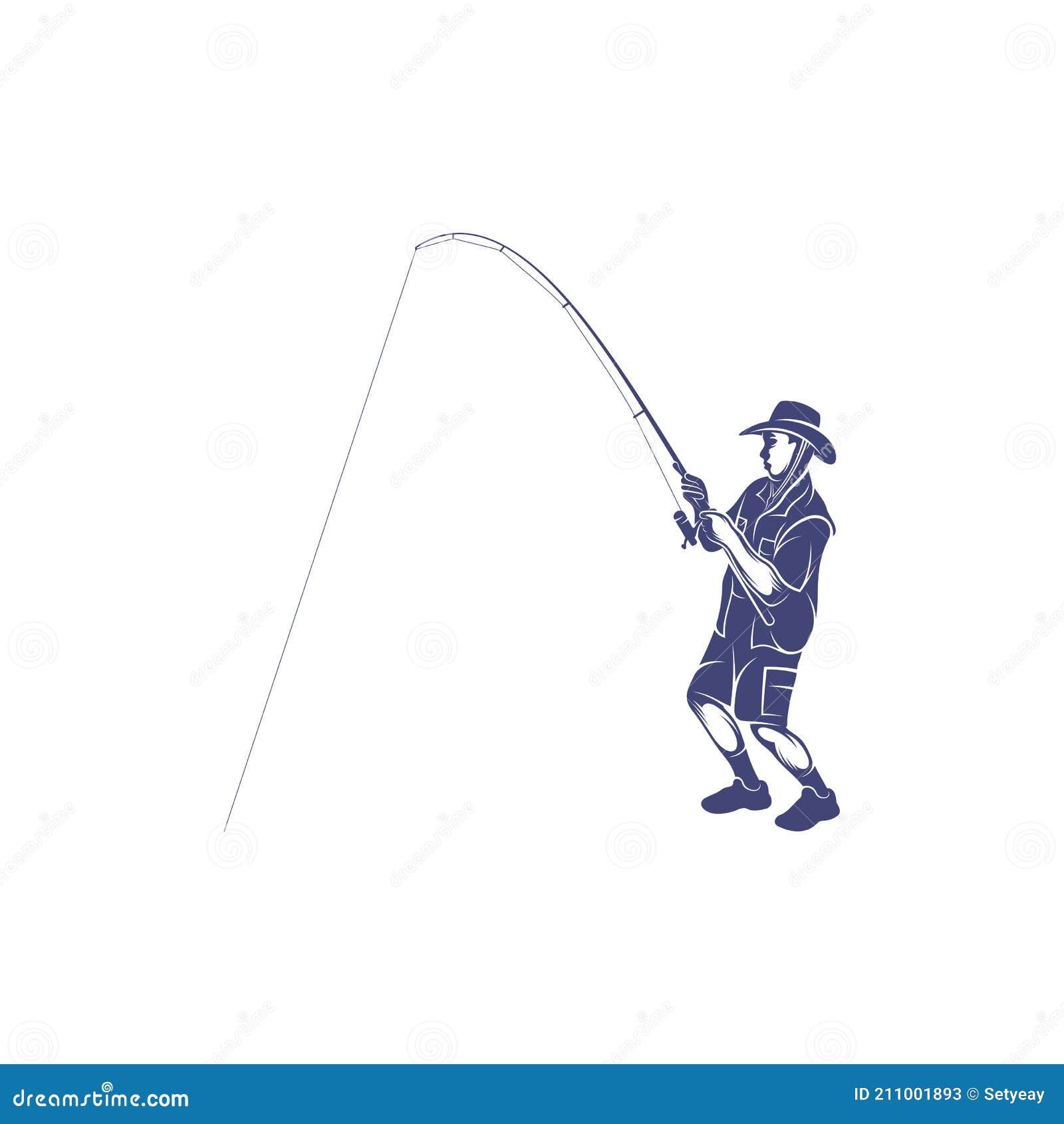 Angler Design Vector Illustration, Creative Angler Logo Design Concepts ...